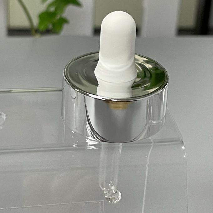 Big Cap Dropper Double Layer Closure UV Shiny Silver 20/410 UV Dropper ...